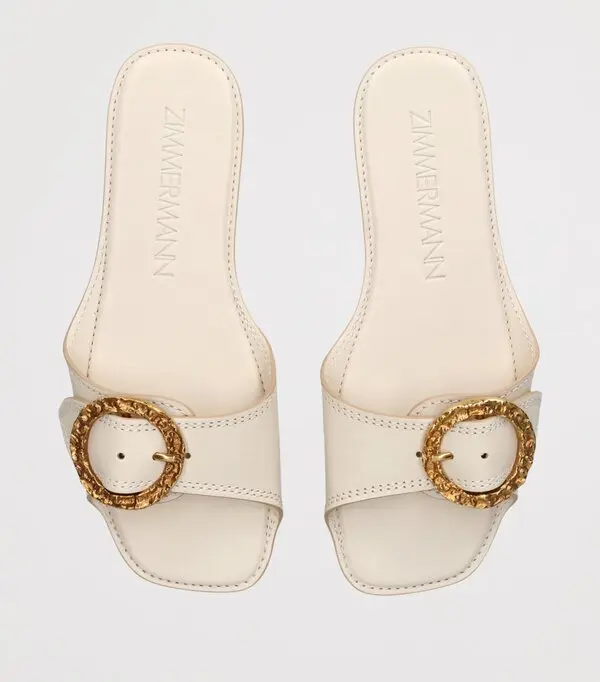 Zimmermann Leather Solena Slides