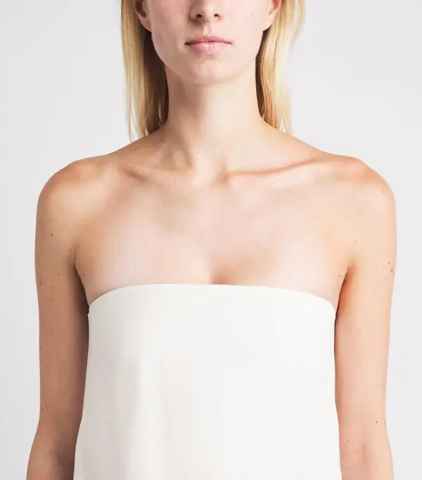 ST. AGNI Organic Cotton Oxford Midi Dress