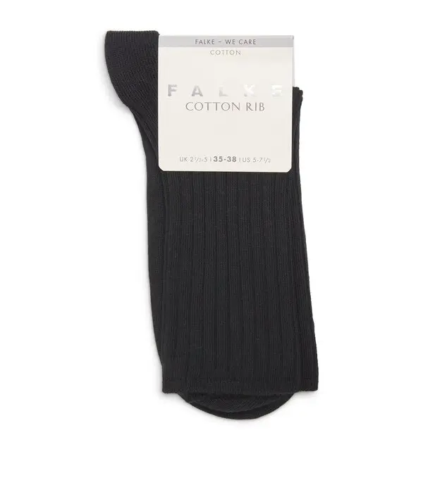 Falke Cotton Ribbed Socks
