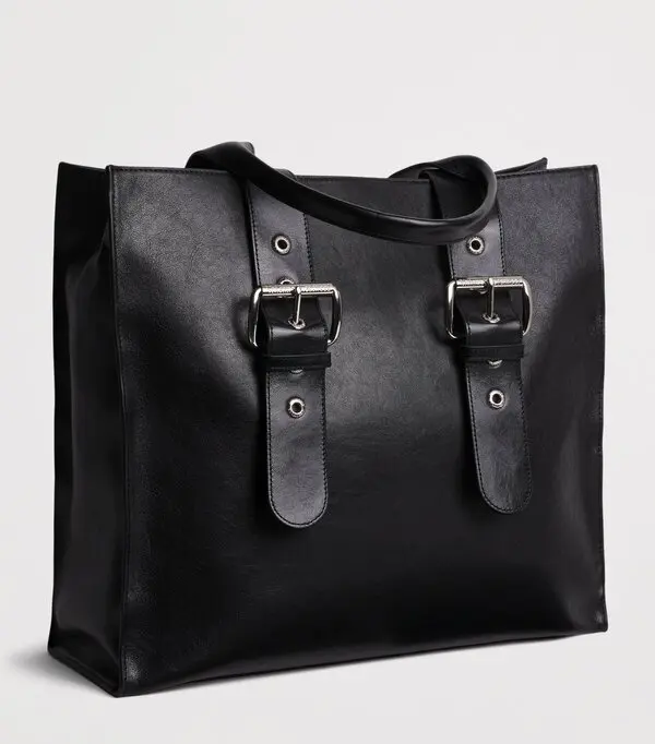 VIVIENNE WESTWOOD Alex Leather Tote Bag