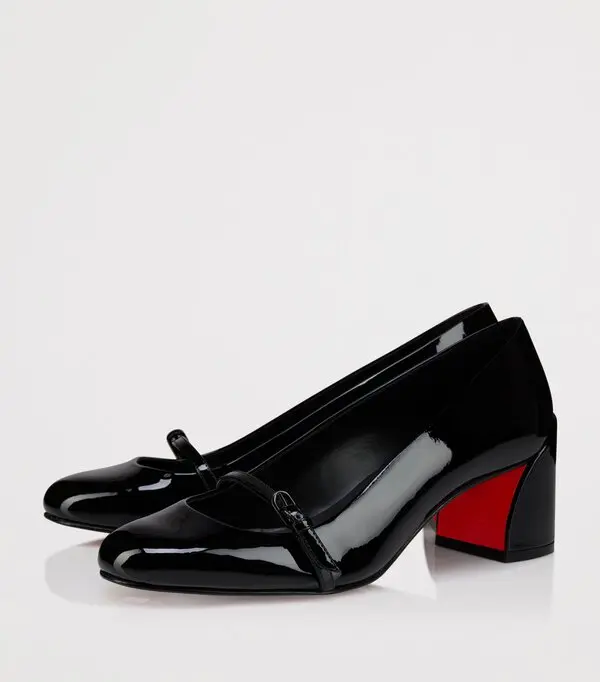 CHRISTIAN LOUBOUTIN Jane Nina Patent Pumps