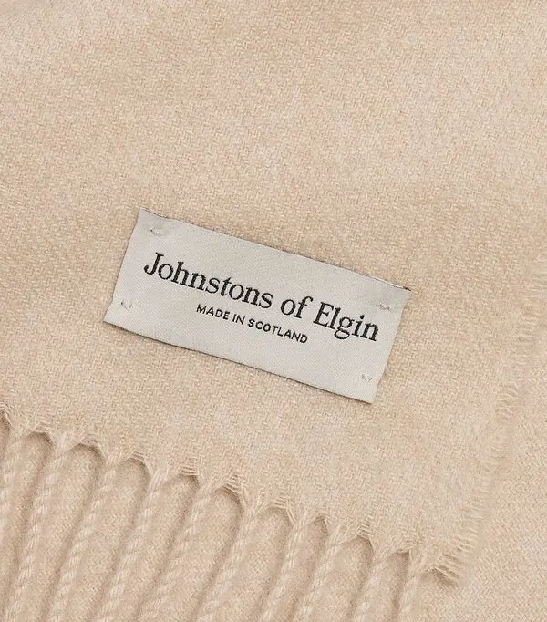 Johnstons Of Elgin Cashmere Wide Scarf