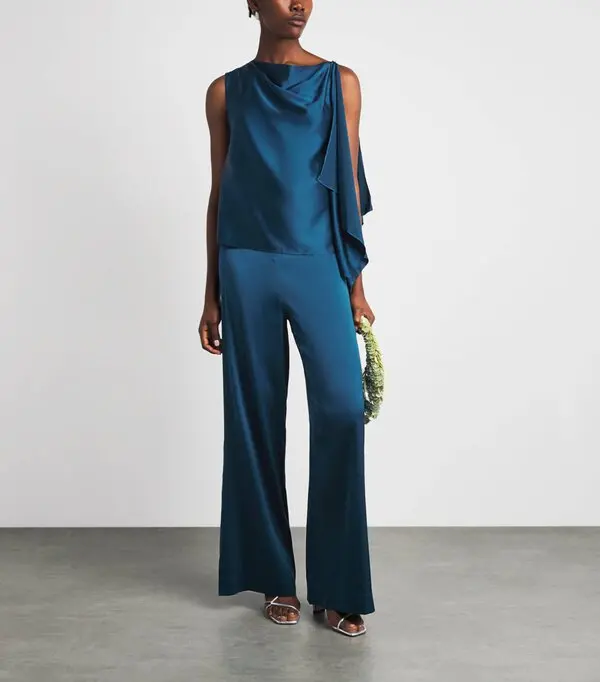 Staud Stretch-silk Sabina Top