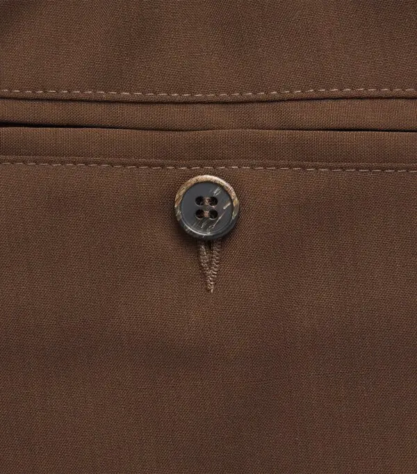 Barena Venezia Virgin Wool Elasticated Trousers
