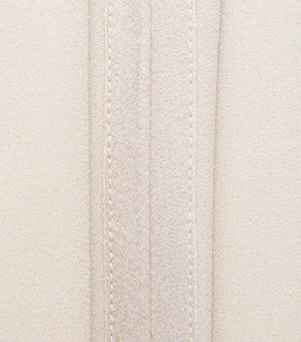 Agnona Satin-trim A-line Midi Skirt