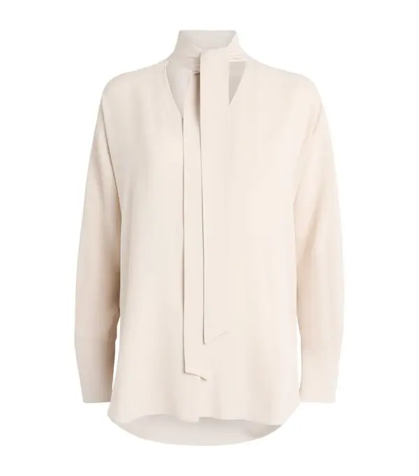 Agnona Tie-neck Blouse