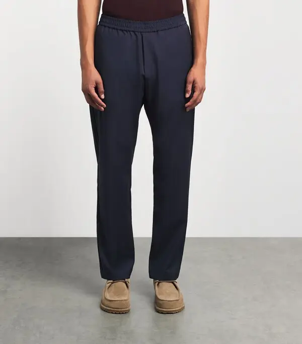 Barena Venezia Virgin Wool Elasticated Trousers