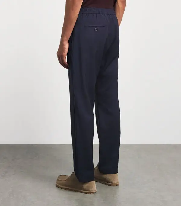 Barena Venezia Virgin Wool Elasticated Trousers