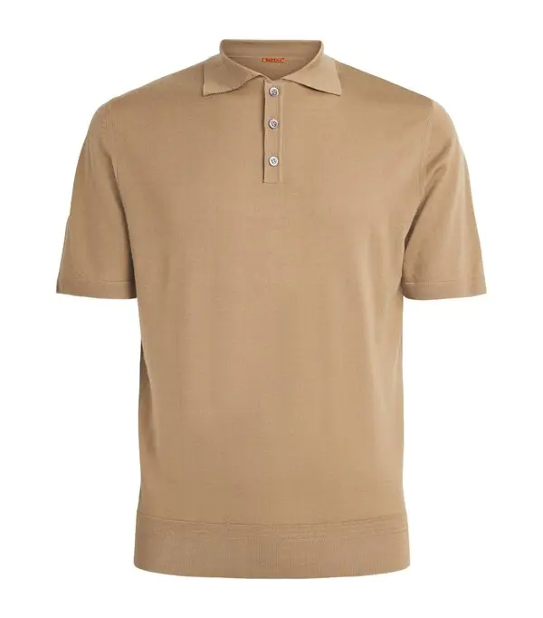 Barena Venezia Merino Polo Shirt - Brown