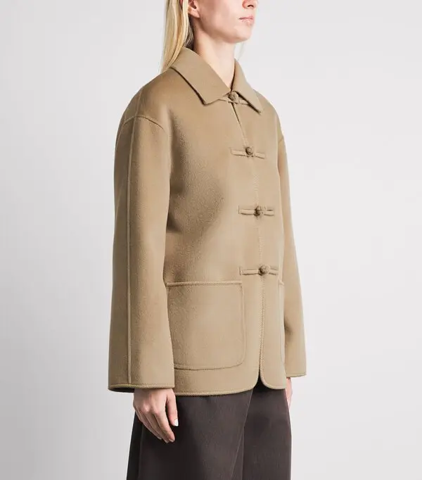 RÓHE Wool Double-faced Coat