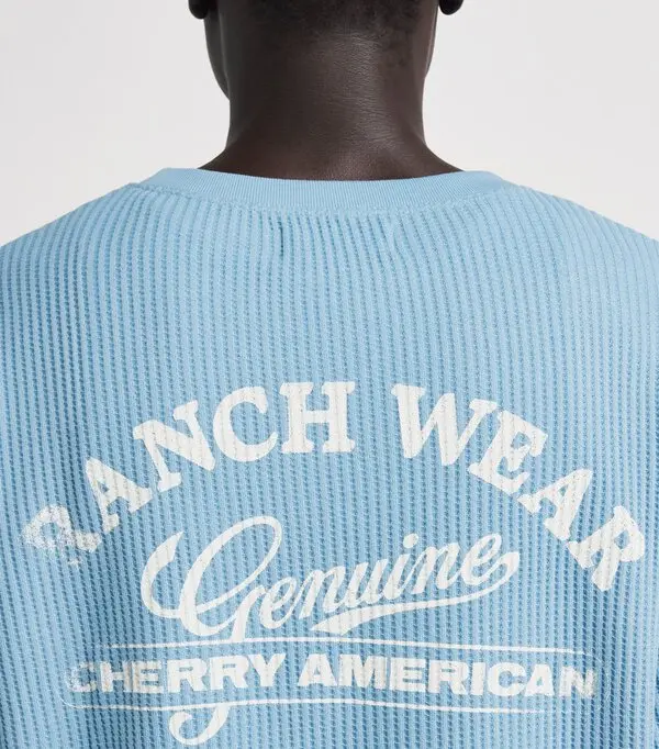 CHERRY LOS ANGELES Ranchwear Thermal Sweater