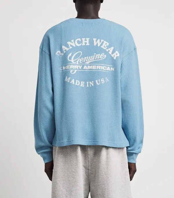CHERRY LOS ANGELES Ranchwear Thermal Sweater