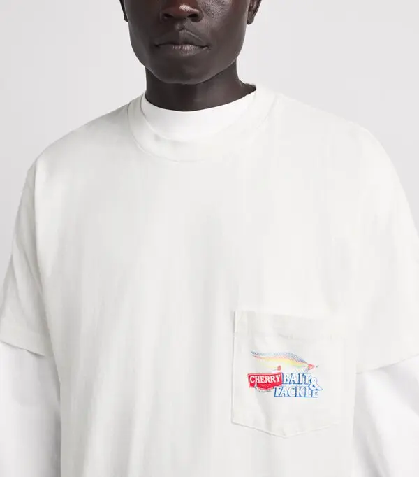 CHERRY LOS ANGELES Cotton Boxy Marlin T-shirt