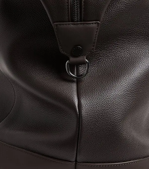 Paul & Shark Leather Logo Holdall