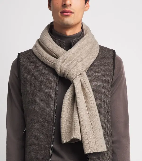 Paul & Shark Ribbed Scarf