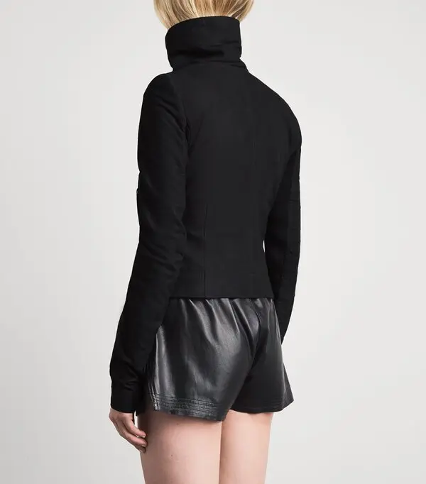 Rick Owens Giacca Leather Jacket