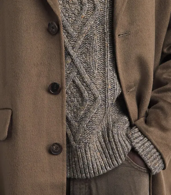 FRAME Wool Overcoat