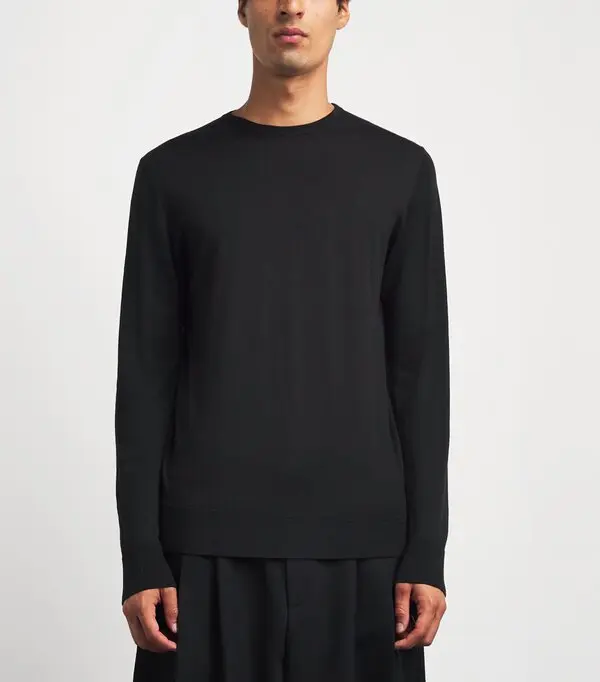 Barena Venezia Merino Crew-neck Sweater - Black