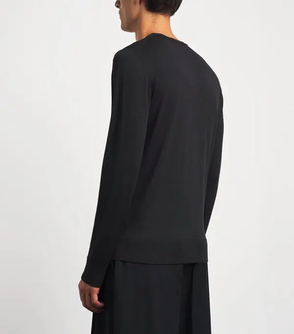 Barena Venezia Merino Crew-neck Sweater - Black