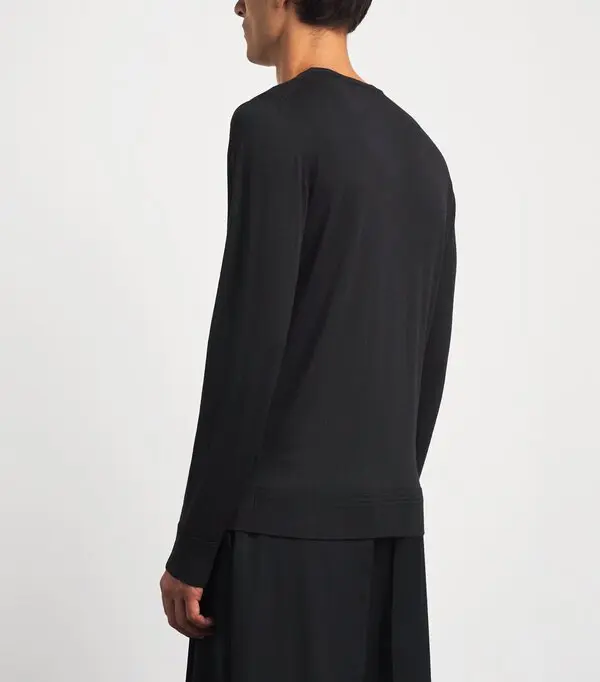Barena Venezia Merino Crew-neck Sweater - Black