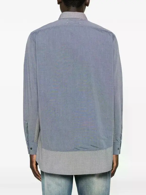 MAISON MARGIELA Panelled Layered-effect Shirt