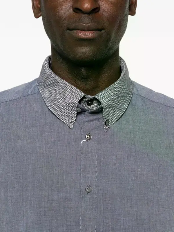 MAISON MARGIELA Panelled Layered-effect Shirt