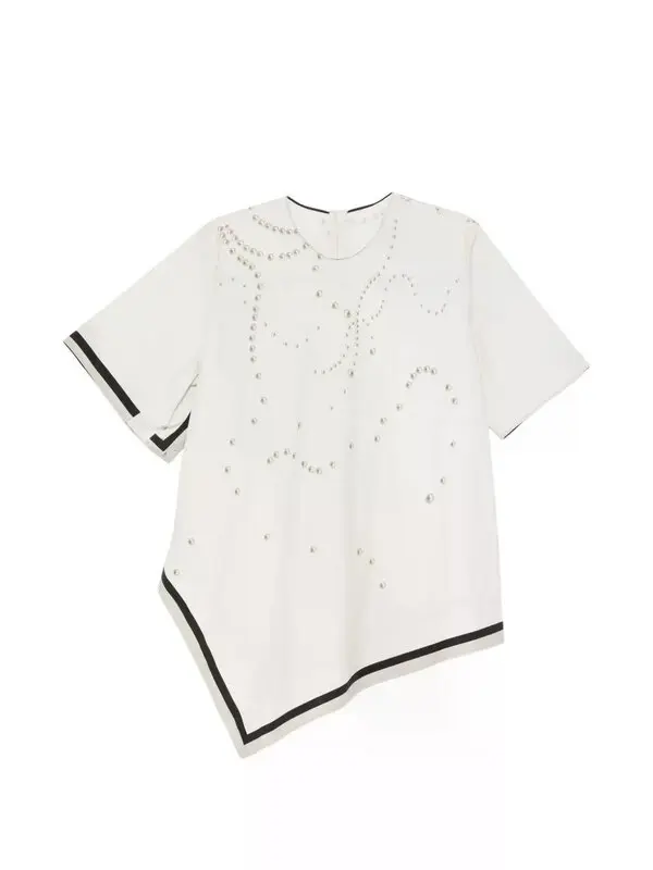 JNBY Pearl-printed Blouse