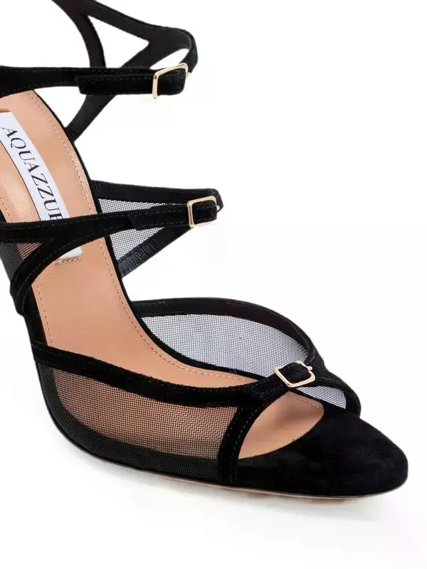 AQUAZZURA Jalila Mesh-panel Sandals