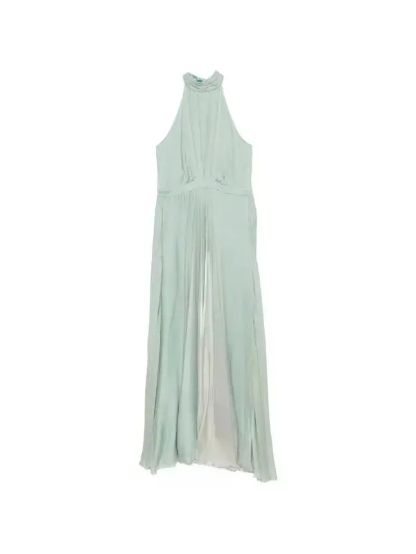Raquel Diniz Giovanna Pleated Maxi Dress