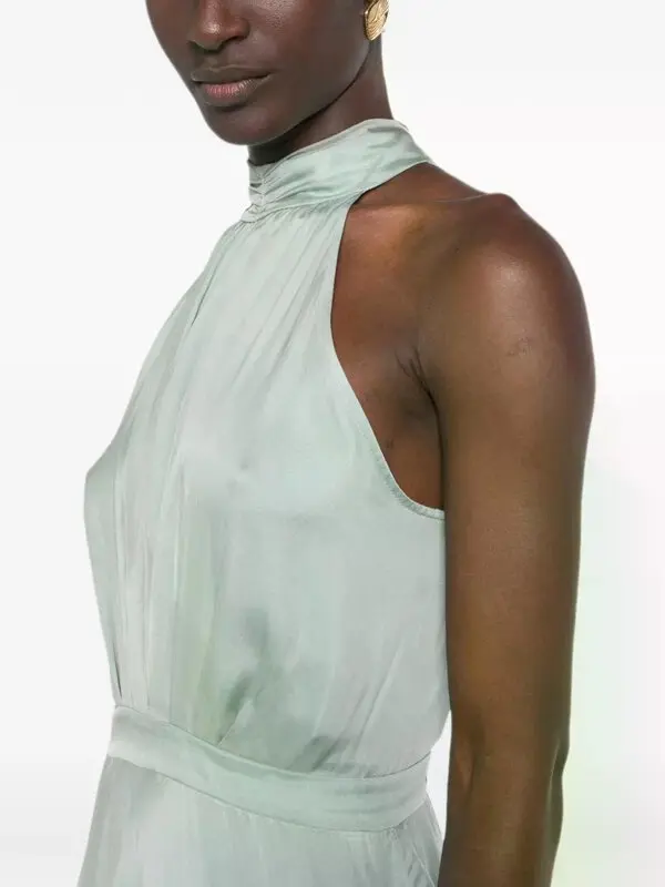 Raquel Diniz Giovanna Pleated Maxi Dress
