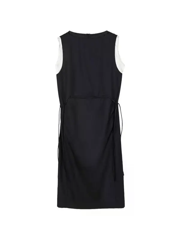 LESS Belted Sleeve Dress