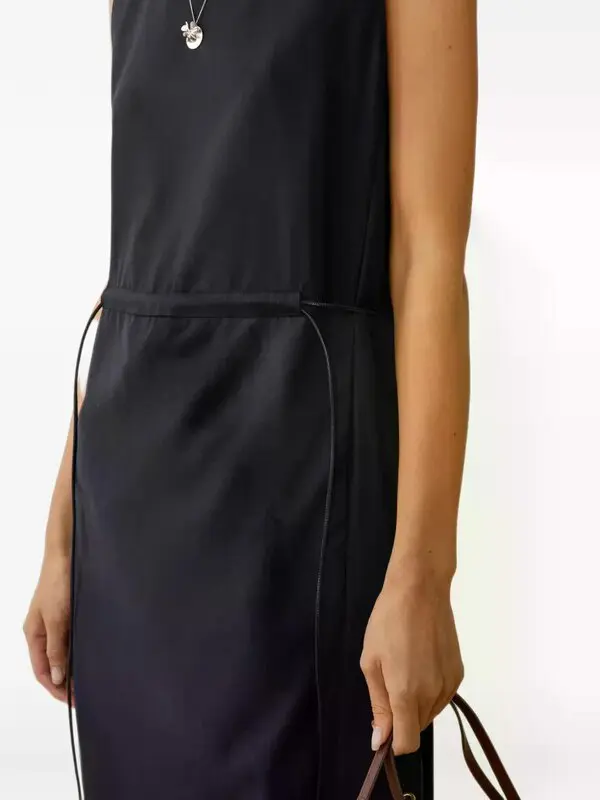 LESS Belted Sleeve Dress
