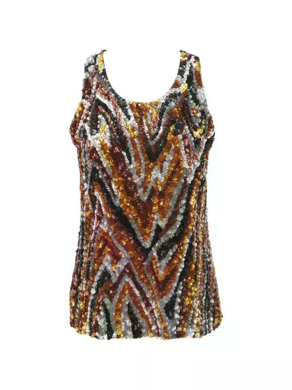 TOM FORD Sequined Patterned Top