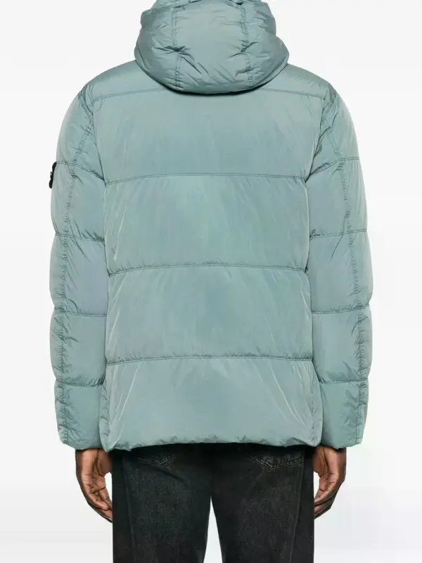 Stone Island Quilted Hooded Jacket