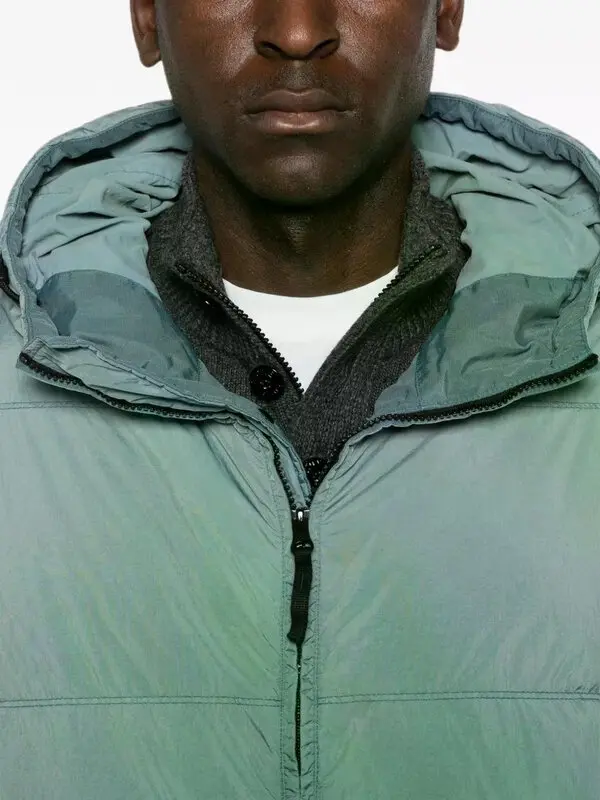 Stone Island Quilted Hooded Jacket