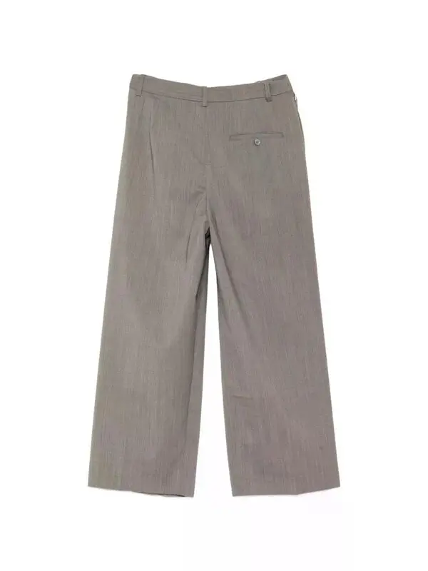 JNBY Straight-leg Cropped Pleated Trousers