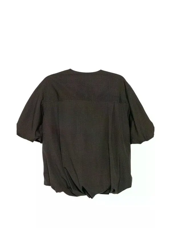 JNBY Patterned V-neck Shirt