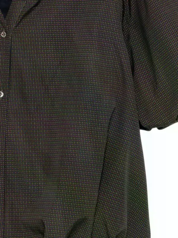 JNBY Patterned V-neck Shirt