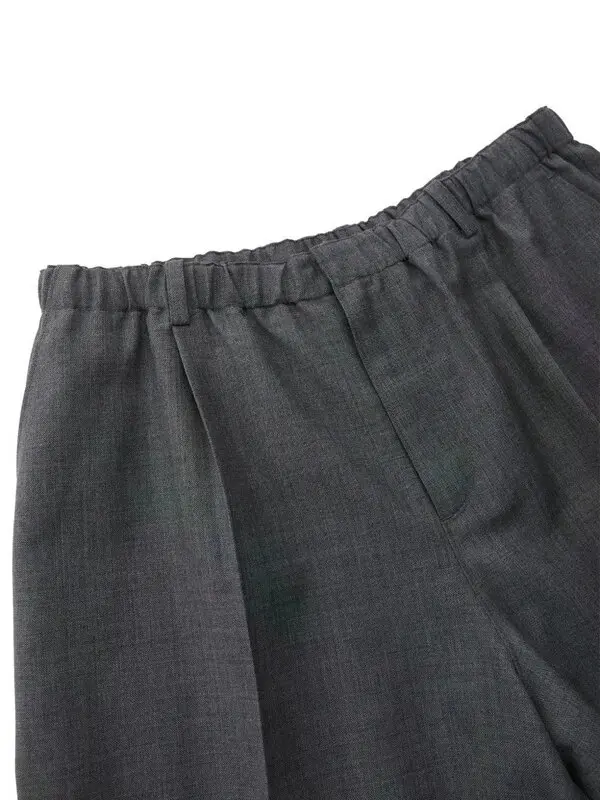 JNBY Stone Double-layer Hem Relaxed Fit Shorts