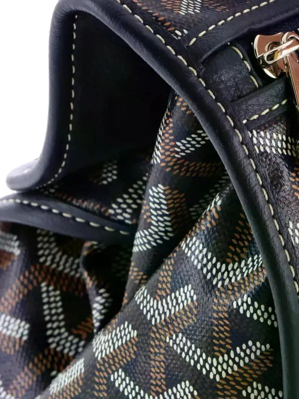 Goyard Saint Leger Briefcase Coated Canvas Backpack