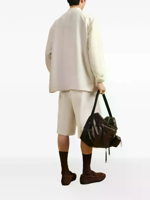 CROQUIS Sailor-knot Drawstring Shorts - Neutrals