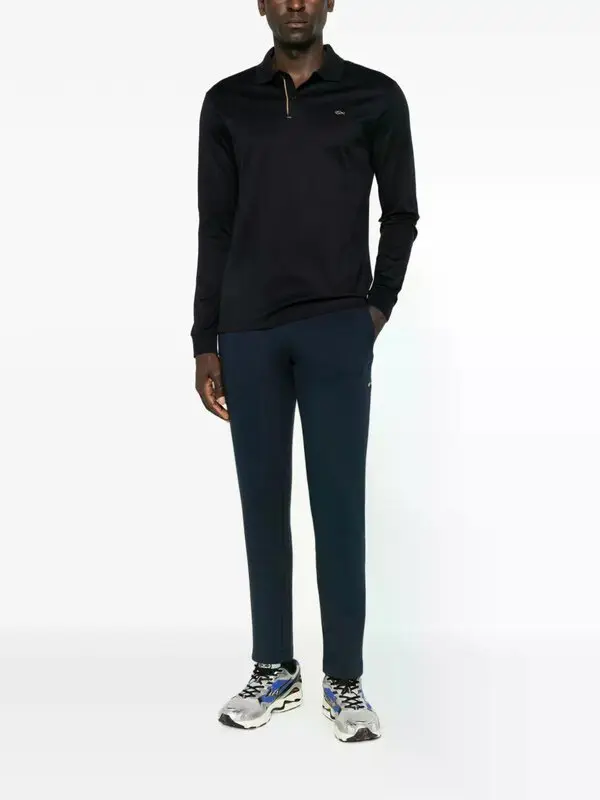 Paul & Shark Long-sleeve Polo Shirt - Blue