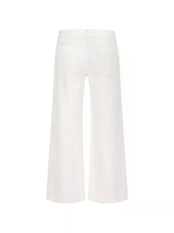 Citizens Of Humanity White Wide-leg Trousers