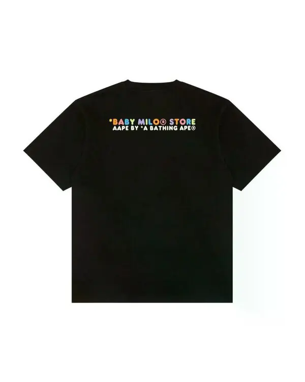 AAPE BY *A BATHING APE X Baby Milo Graphic T-shirt - Black