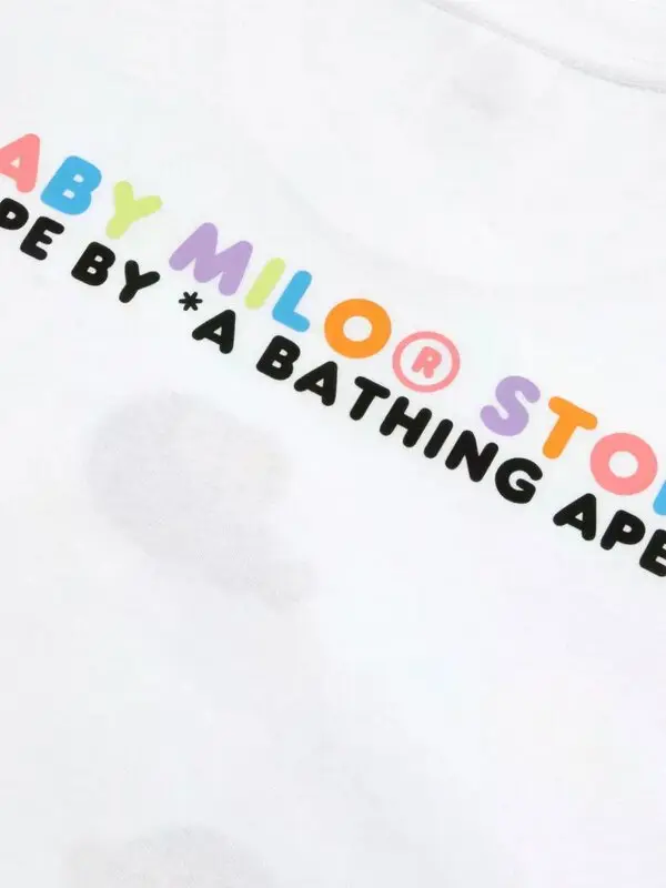 AAPE BY *A BATHING APE X Baby Milo Graphic T-shirt - Black