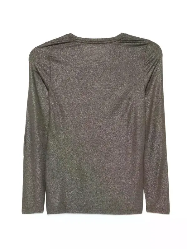 Majestic Filatures Glitter-effect Long-sleeve T-shirt