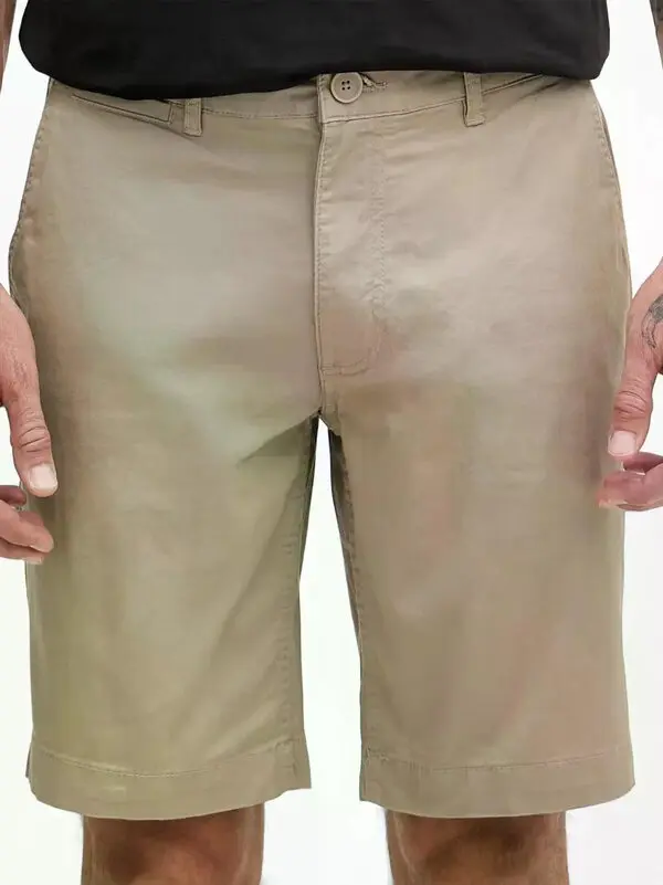 Armani Exchange Stretch Cotton Tailored Shorts