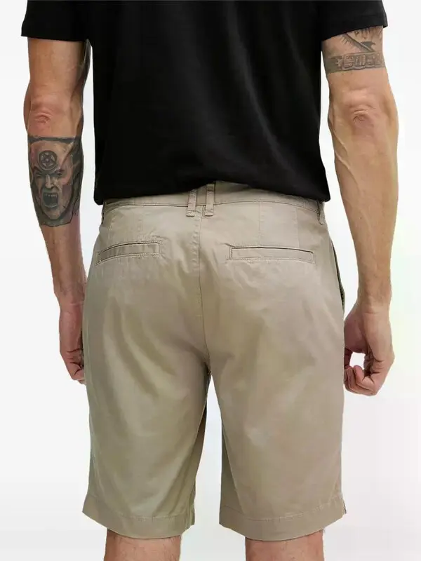Armani Exchange Stretch Cotton Tailored Shorts