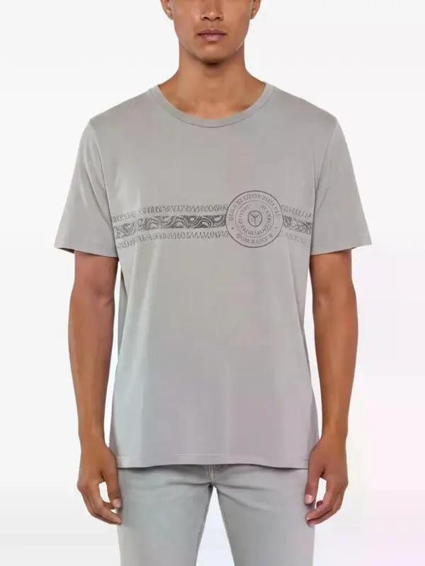 Saint Laurent Université-print T-shirt