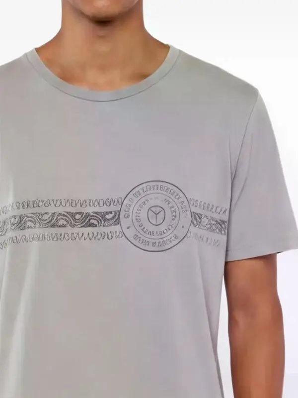 Saint Laurent Université-print T-shirt